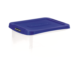 Heavy-Duty Plastic Storage Box, Locking Lid, Letter/Legal - BankersBox®