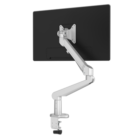 Edge Series Single Monitor Arm, Silver - Fellowes®