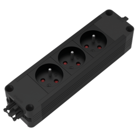 Power Block 2.0 avec 3 prises - noir - Fellowes®