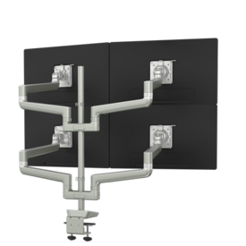RisingEX4-FF™ Series Quad Monitor Arm, Sage - Fellowes®