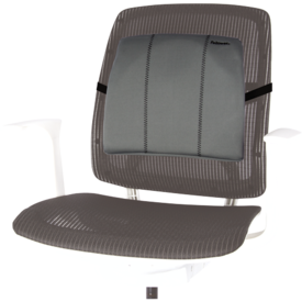 Smart Suites™ Slimline Back Support Graphite - Fellowes®