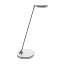 Lily Series, Single Arm, LED Task Light, Silver - Fellowes®