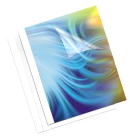 3mm Standard Thermal Binding Cover - White - Fellowes®