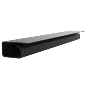 Cable Management, Trough, 18" x 2, 2" W, Black - Fellowes®